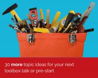 30 more topic ideas for your next toolbox talk | LDN