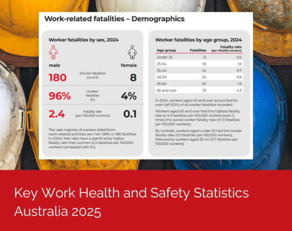 Key Work Health and Safety Statistics Australia 2025 | LDN